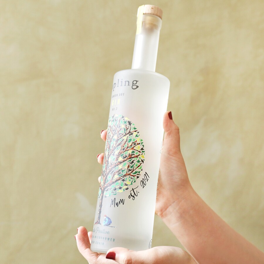 Personalised 70cl Sapling Gin | Alcohol Gifts | Lisa Angel