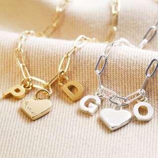 Initial Necklace | Ladies' Alphabet Necklaces | Lisa Angel Jewellery