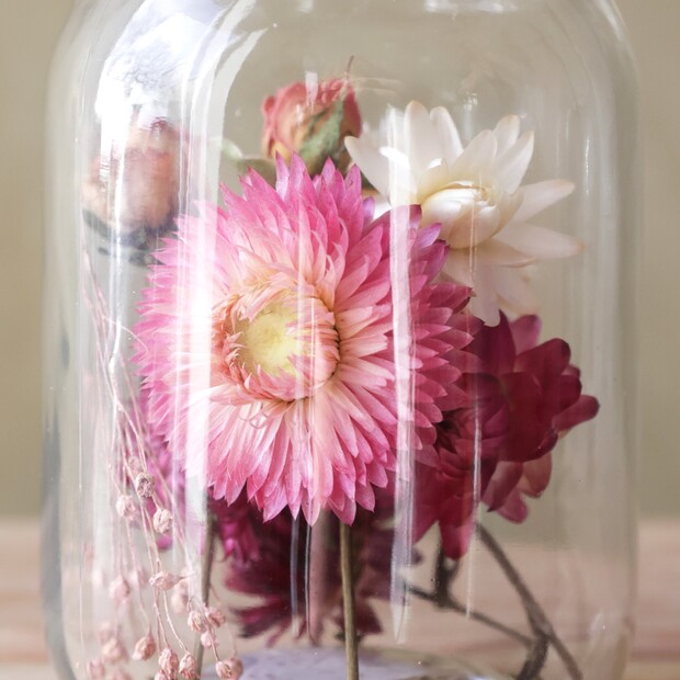 Dried Flowers Candle Jar | Lisa Angel