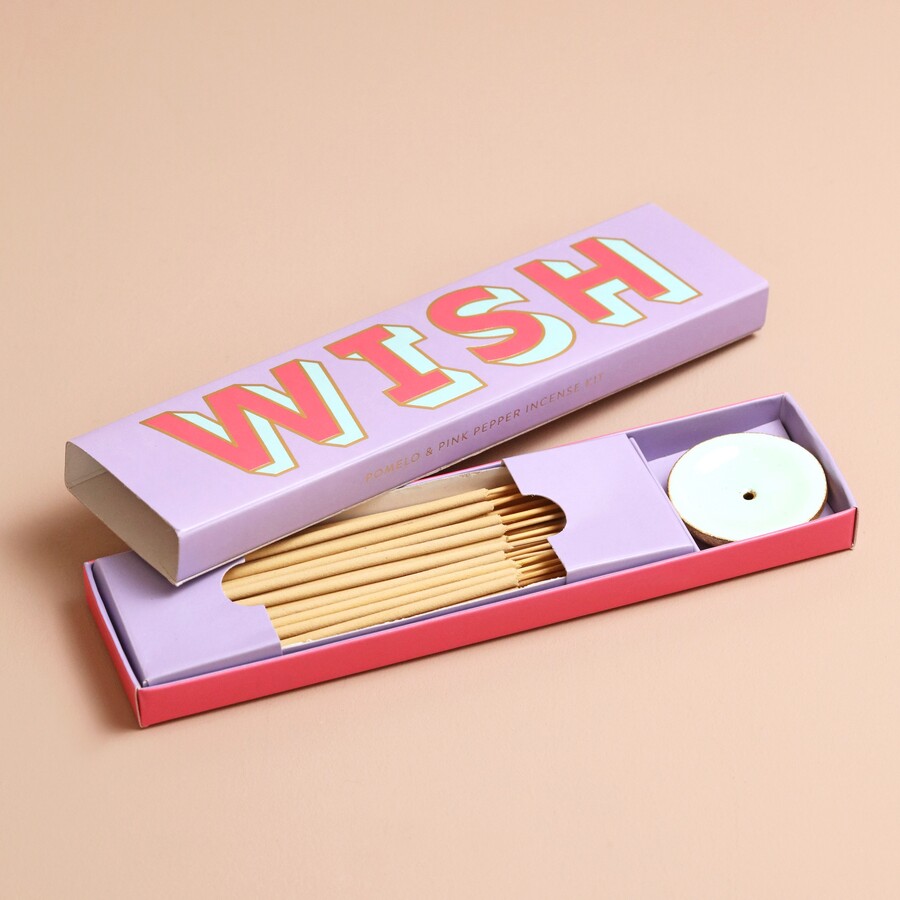 Wish Incense Stick and Holder Set | Bombay Duck | Lisa Angel