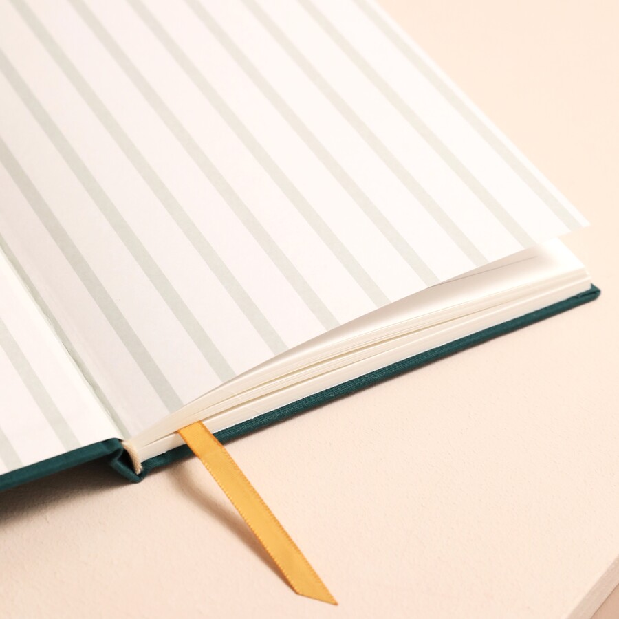 Personalised Initials Bee Fabric Notebook | Office | Lisa Angel