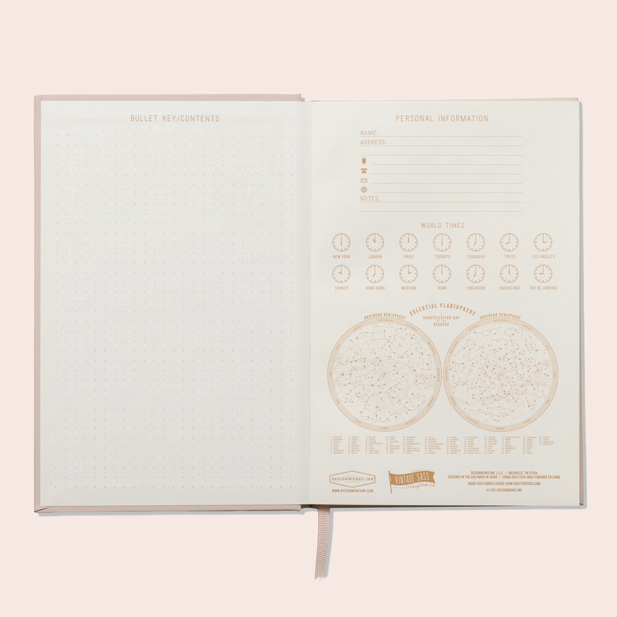 What the Shell Lined Notebook | Designworks Ink | Lisa Angel