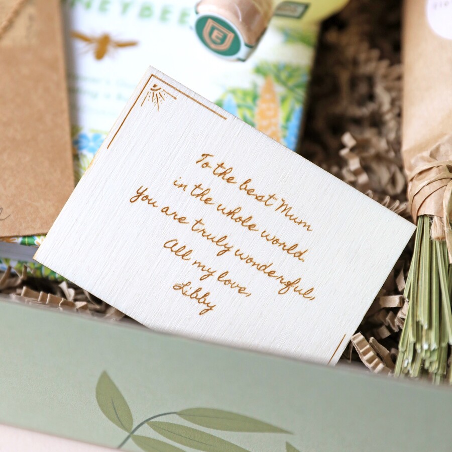 Personalised Message Wooden Token | Lisa Angel