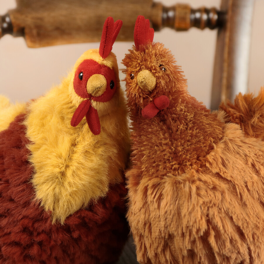 Cecile Chicken Soft Toy | Jellycat | Lisa Angel