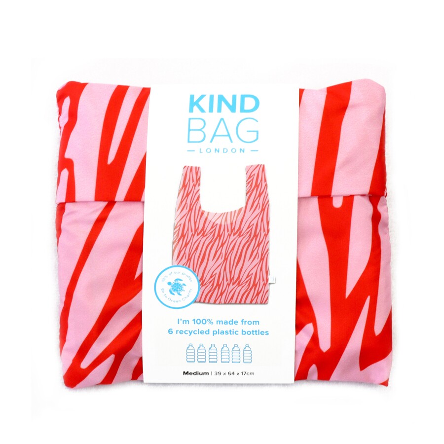 Wild Stripes Reusable Shopping Bag | Kind Bag | Lisa Angel