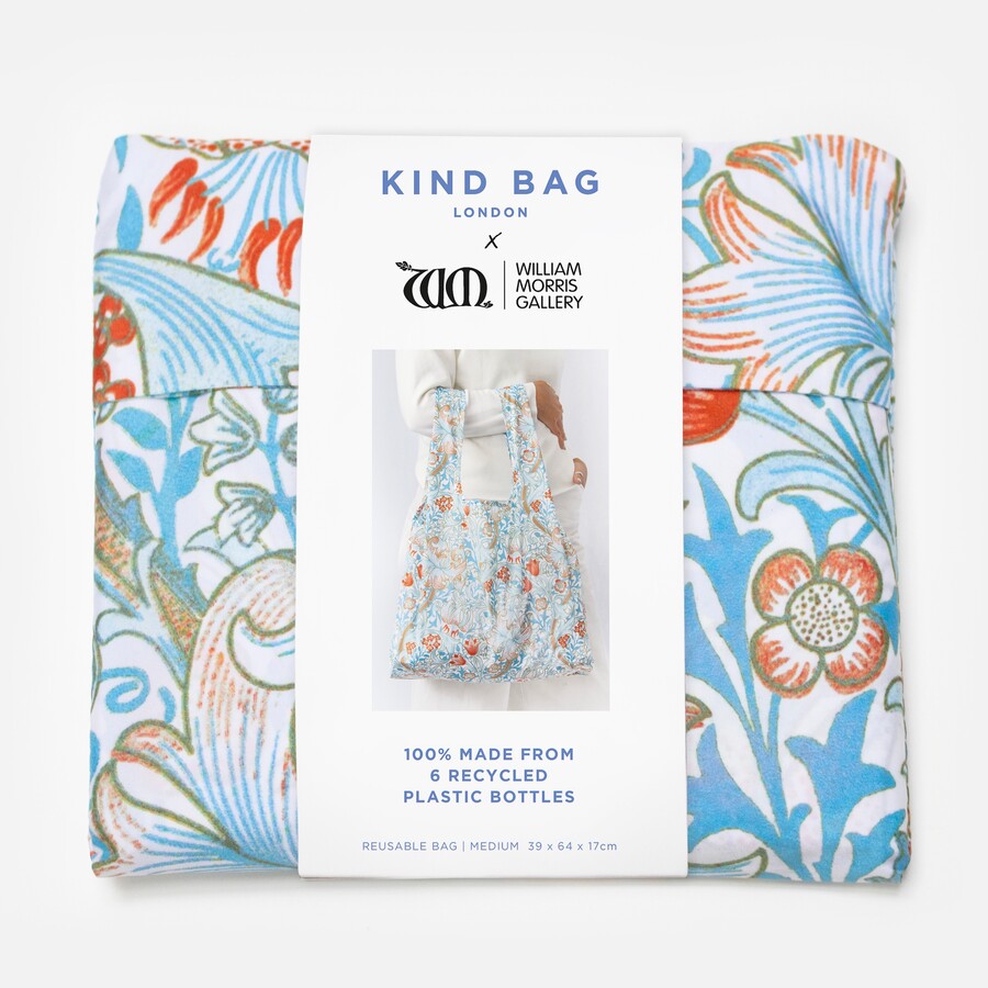 Golden Lily Reusable Shopping Bag | Kind Bag | Lisa Angel