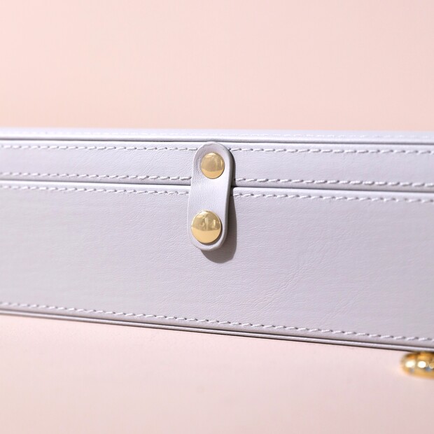 Large Grey Jewellery Box | Jewellery Storage | Lisa Angel
