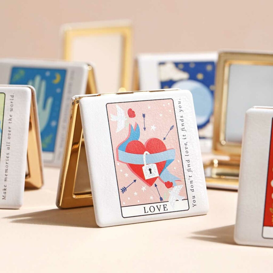 Tarot Card Compact Mirror | Lisa Angel