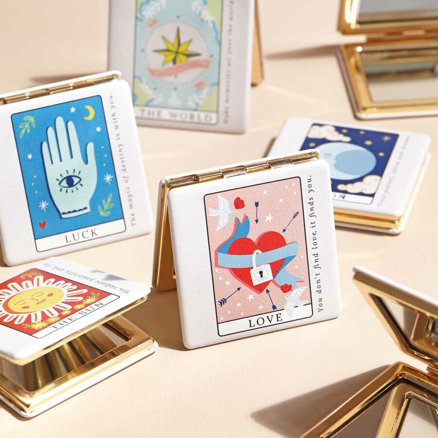 Tarot Card Compact Mirror | Lisa Angel