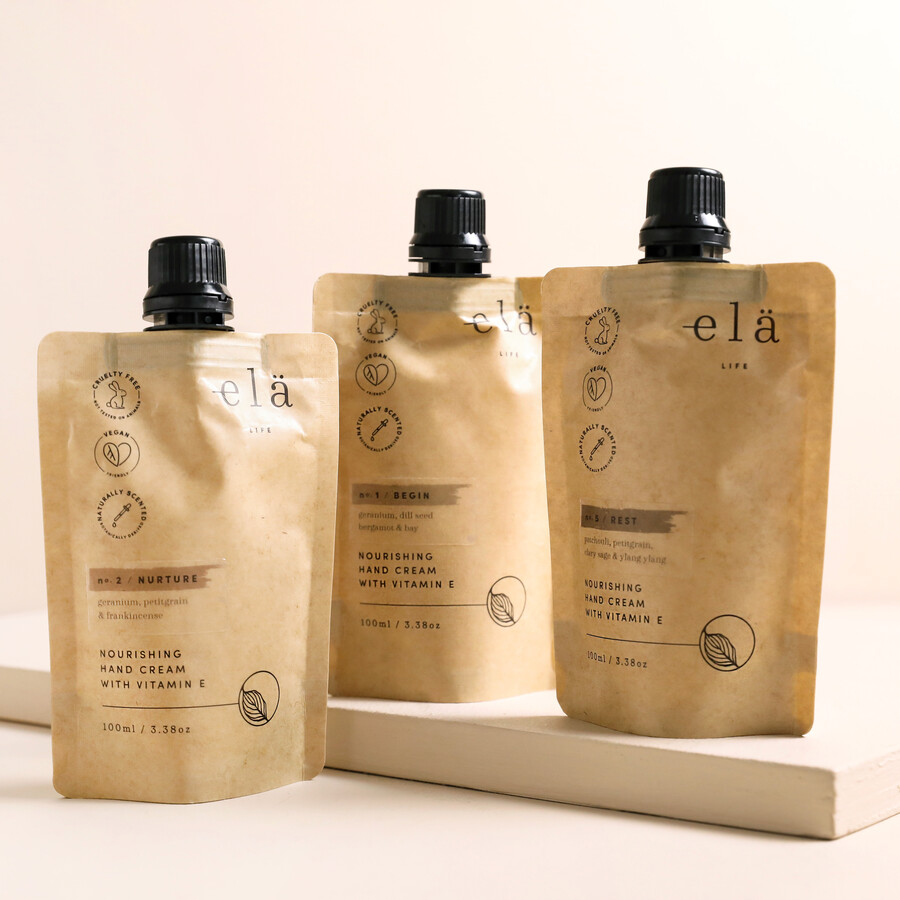 Nurture No. 2 Vitamin E Hand Cream | Elä Life | Lisa Angel