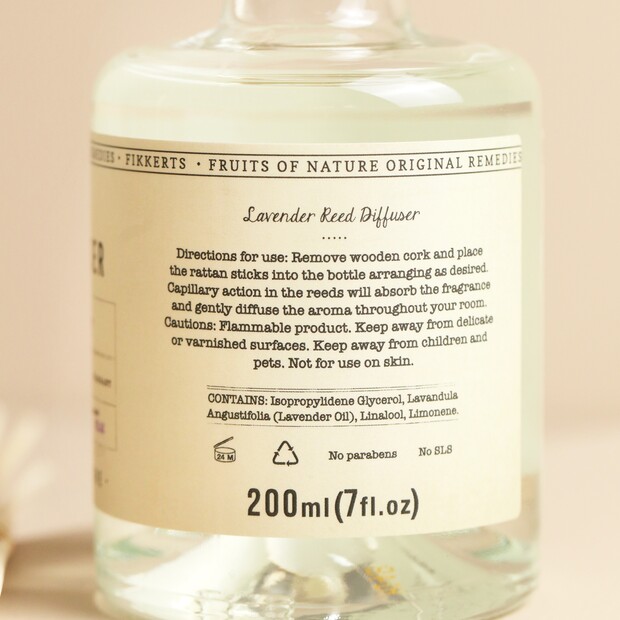 Fruits of Nature Lavender Reed Diffuser | Fikkerts | Lisa Angel