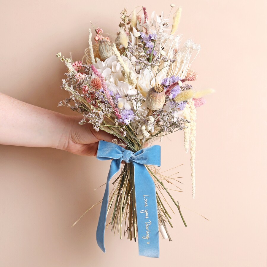 Personalised Handwriting Velvet Wedding Bow Decoration | Lisa Angel