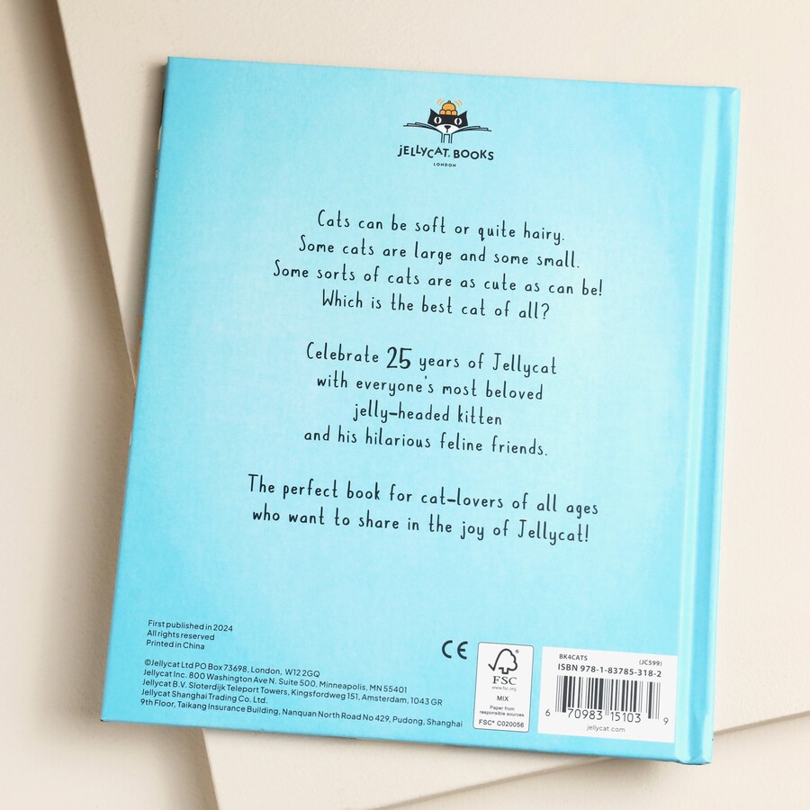 All Kinds of Cats Book | Children's Stories | Jellycat | Lisa Angel