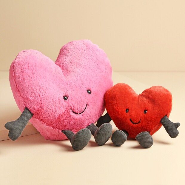 Amuseable Little Red Heart Soft Toy | Jellycat | Lisa Angel