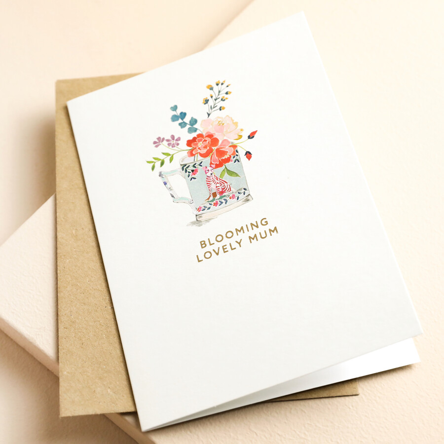 Blooming Lovely Mum Greetings Card | Ohh Deer | Lisa Angel