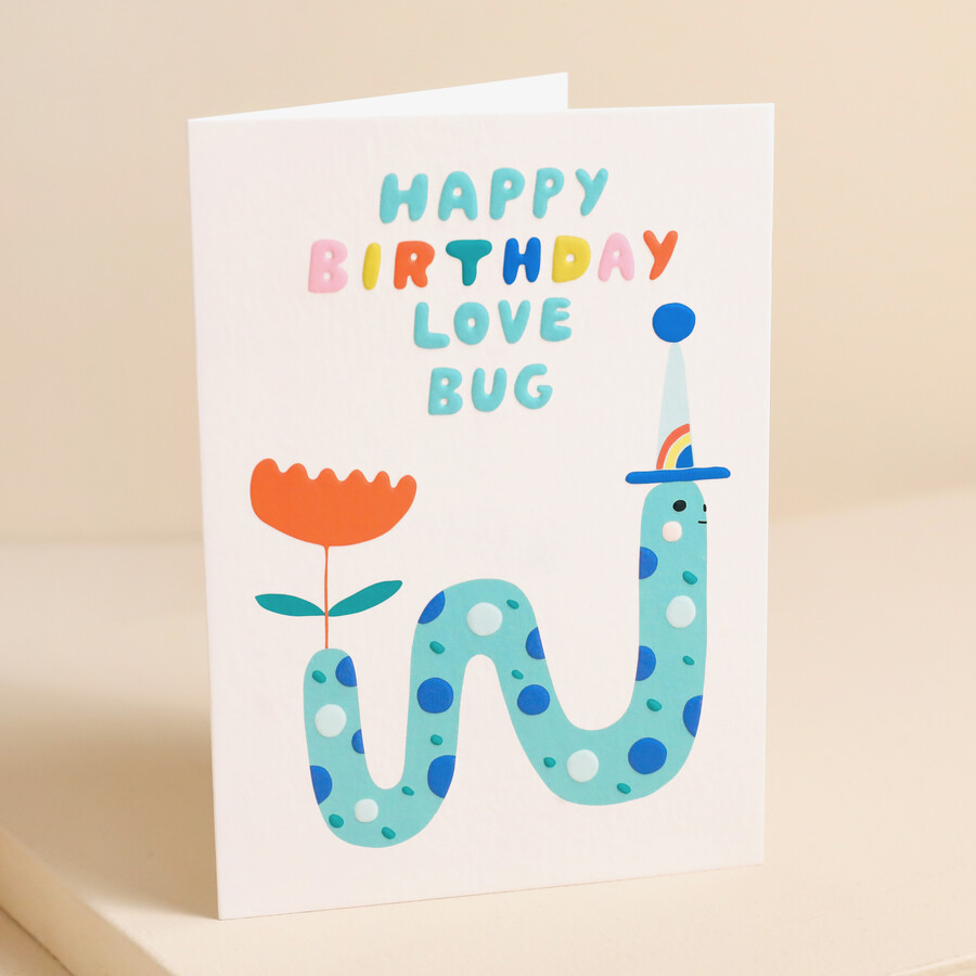 Love Bug Birthday Card | Cards & Gift Wrap | Ohh Deer | Lisa Angel