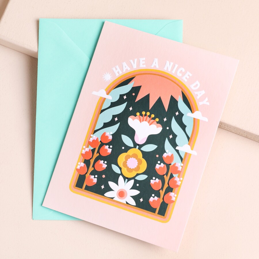 Have A Nice Day Greetings Card | Ohh Deer | Lisa Angel