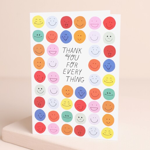 Smileys Thank You Card | Ohh Deer | Lisa Angel