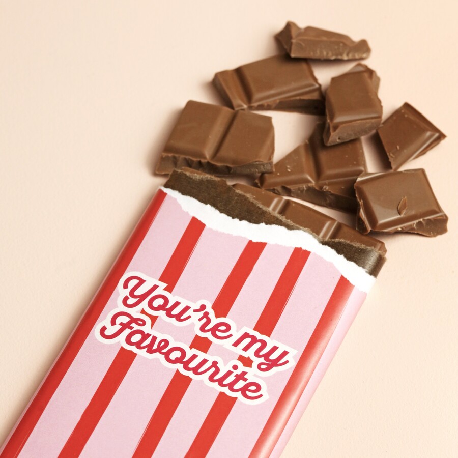 You're My Favourite Milk Chocolate Bar | Food | Lisa Angel