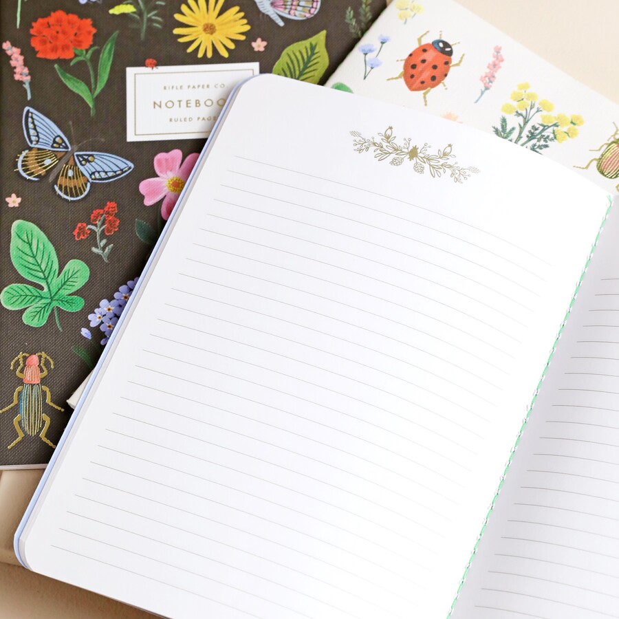 Set of 3 Curio Notebooks | Rifle Paper Co. | Lisa Angel