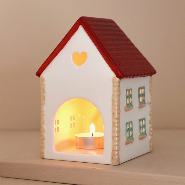House Shaped Tealight Holder | Sass & Belle | Lisa Angel