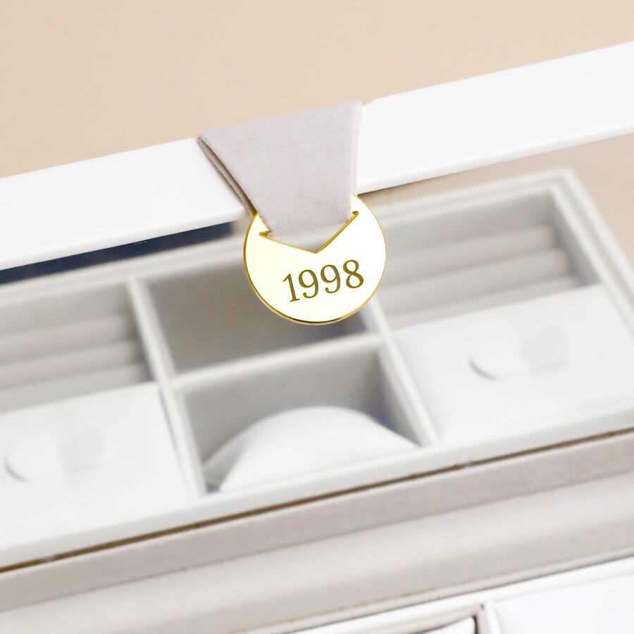 Personalised Two Tier Jewellery Box | Lisa Angel