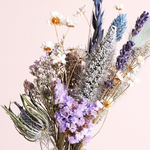 Spring Sunrise Dried Flower Posy with Vase | Lisa Angel
