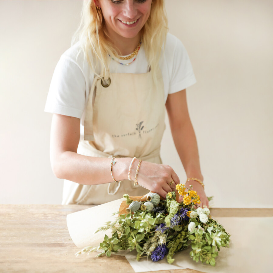 Personalised Token Dried Flower Bouquet | Lisa Angel