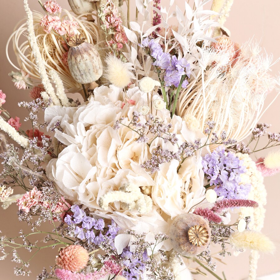 Margot Dried Flower Bridal Wedding Bouquet | Lisa Angel