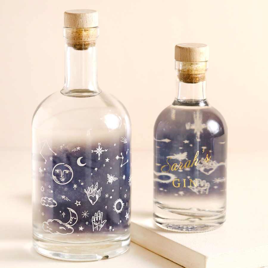 Personalised Name 500ml Celestial Gin | Alcohol | Lisa Angel