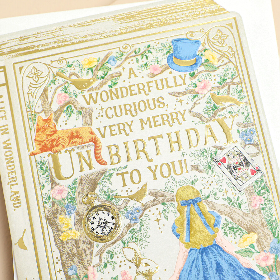 Merry Unbirthday Novel Card | The Art File | Lisa Angel