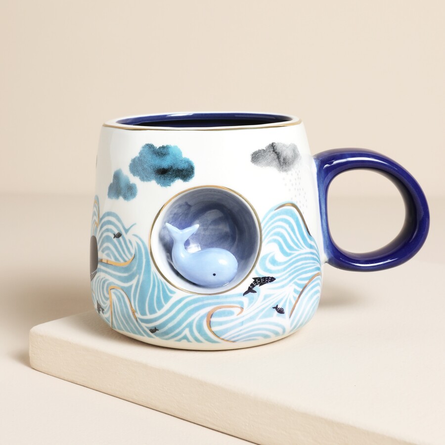 By The Sea Whale Cup | House of Disaster | Lisa Angel