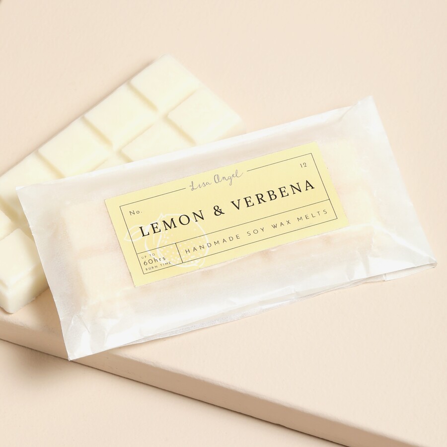 Citrus Burst Lemon and Verbena Wax Melts | Lisa Angel