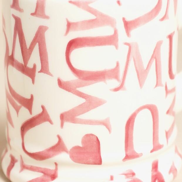 M.U.M Pink 1/2 Pint Mug | Emma Bridgewater | Lisa Angel