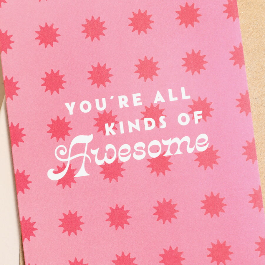 You're All Kinds of Awesome Card | Lisa Angel