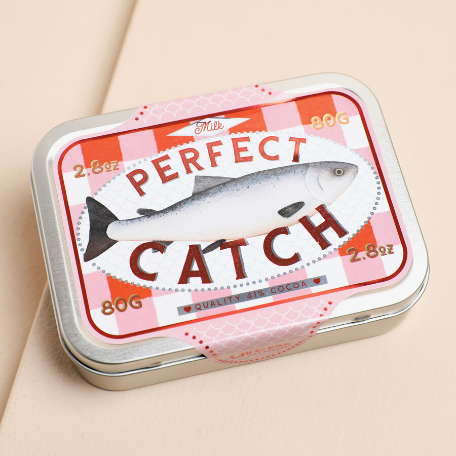 Milk Chocolate Sardines | The Chocolate Gift Company | Lisa Angel