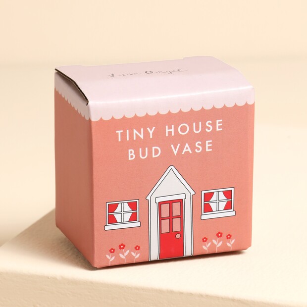 Tiny Ceramic House Bud Vase | Home Accessories | Lisa Angel