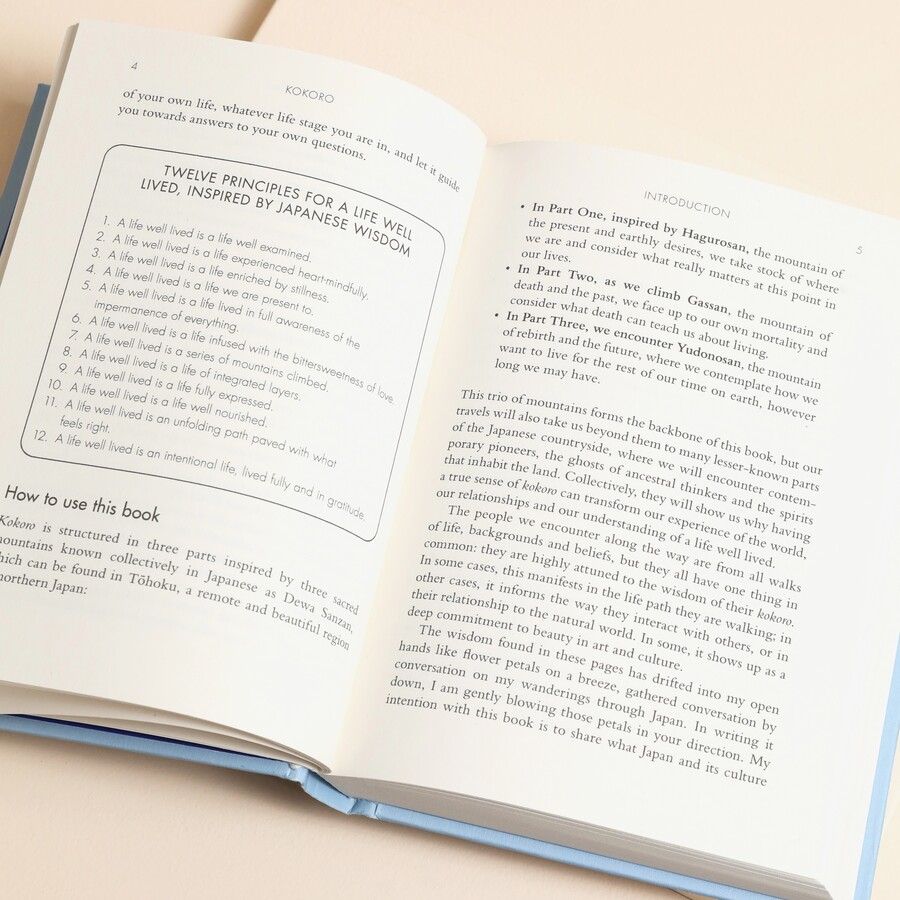Kokoro Japanese Wisdom Book | Books and Stationery | Lisa Angel