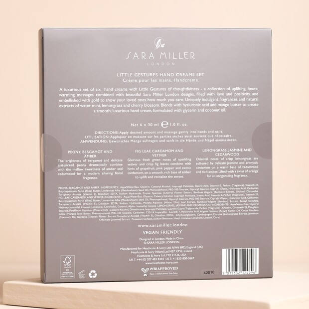 Set of 6 Hand Creams | Heathcote & Ivory Lisa Angel