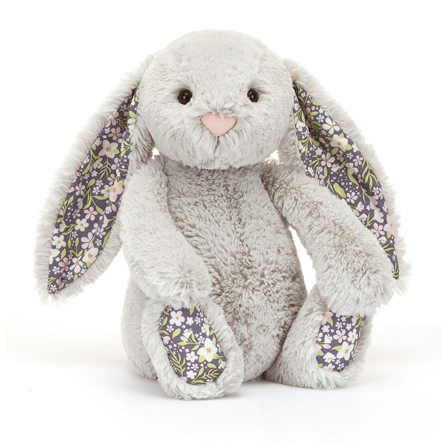 Blossom Silver Bunny 'Bloom' Soft Toy | Jellycat | Lisa Angel