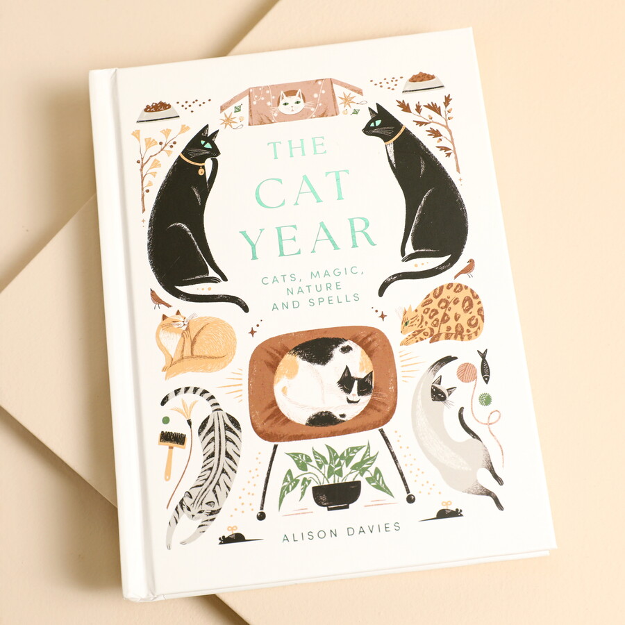 The Cat Year: Cats, Magic, Nature and Spells Book | Lisa Angel