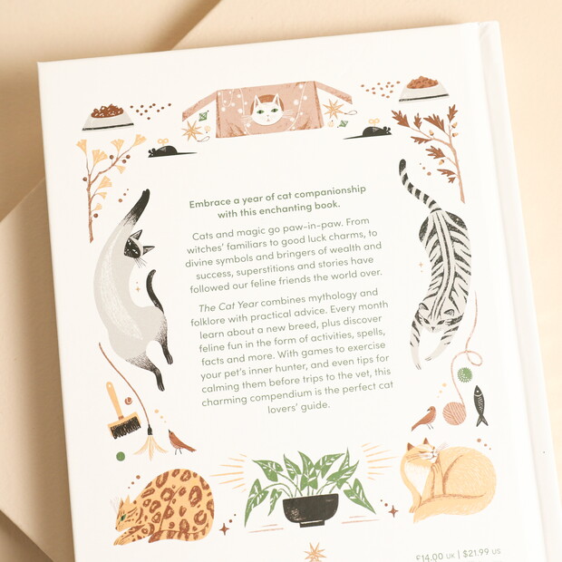 The Cat Year: Cats, Magic, Nature and Spells Book | Lisa Angel