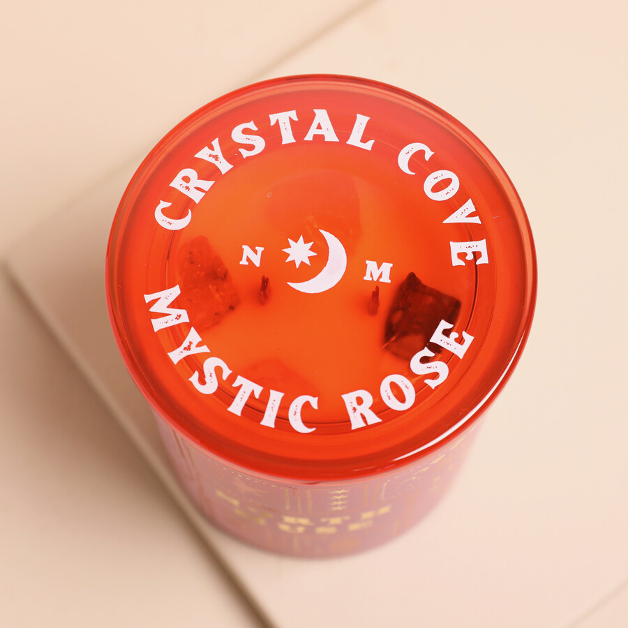Crystal Cove Mystic Rose Candle | North Muse | Lisa Angel