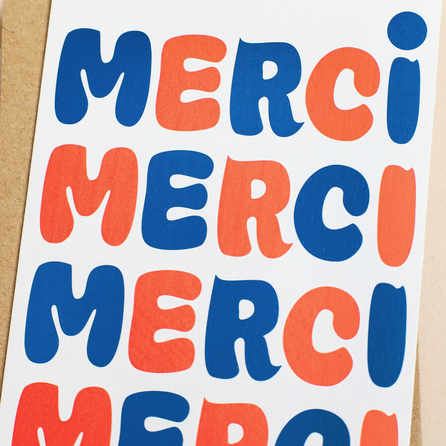 Merci Greetings Card | Ohh Deer | Stationery | Lisa Angel