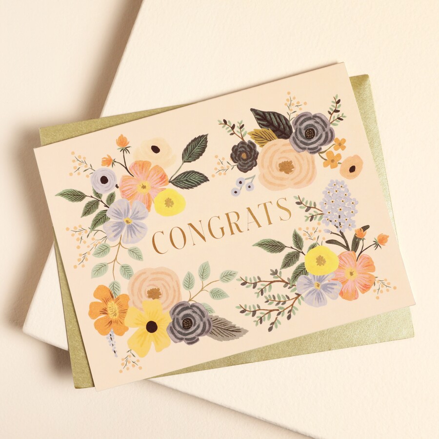 Garden Forest Congratulations Card | Rifle Paper Co. | Lisa Angel