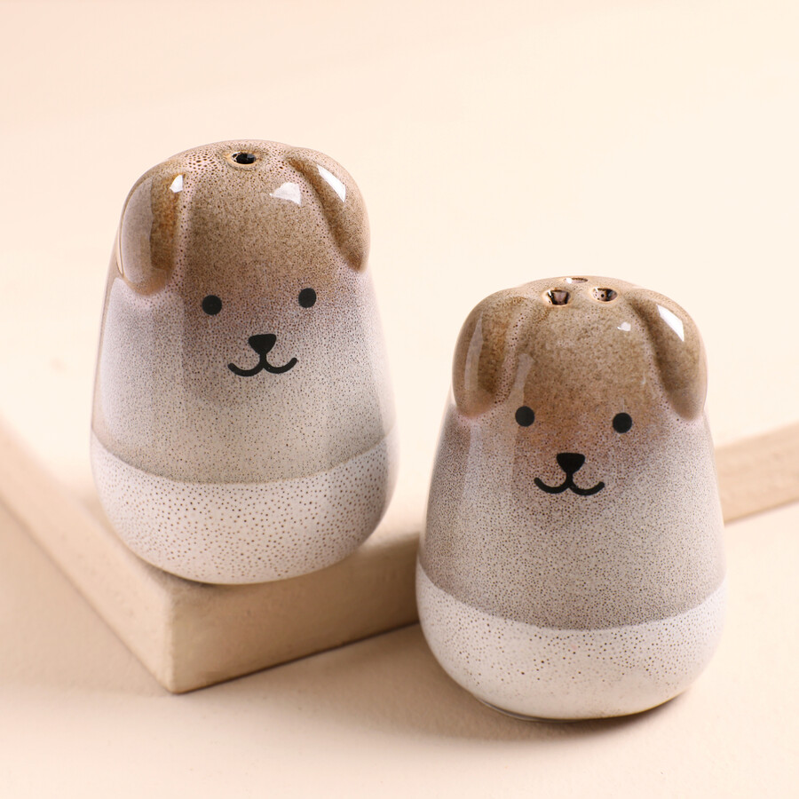 Dog Salt & Pepper Shakers | Sass & Belle | Lisa Angel