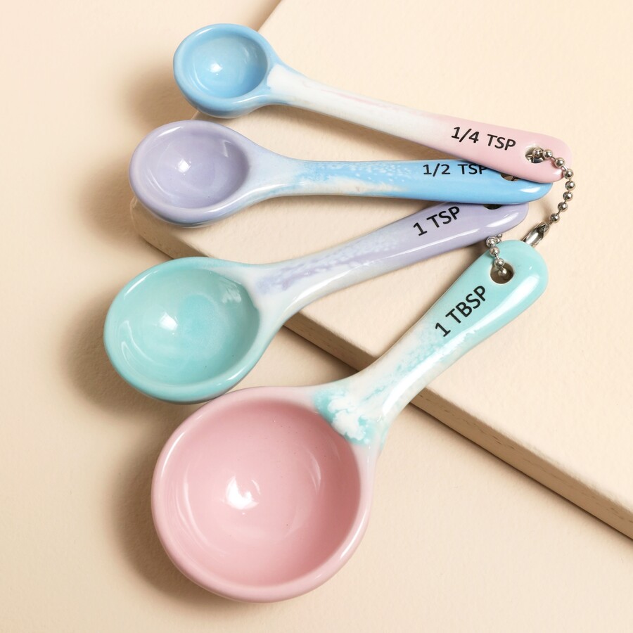Pastel Ombre Measuring Spoons | Sass & Belle | Lisa Angel