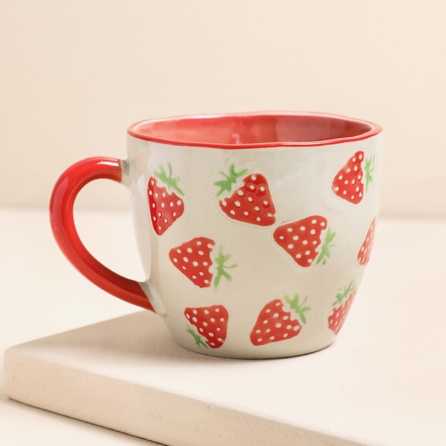 Strawberry Mug | Sass & Belle | Lisa Angel