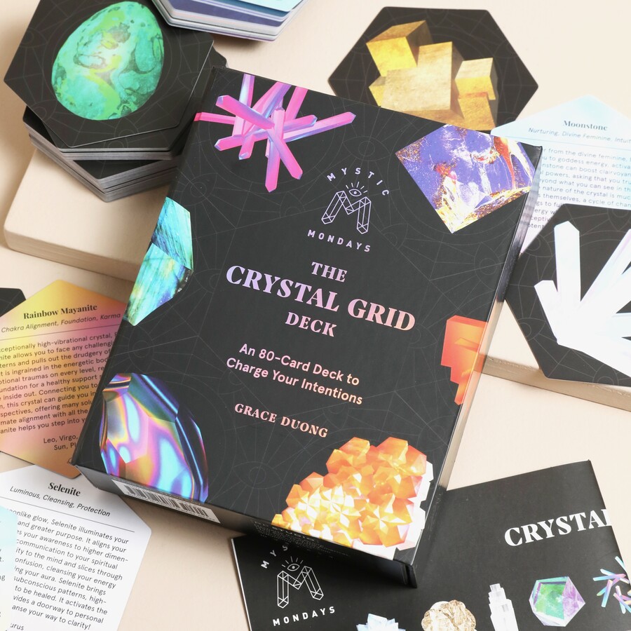 Mystic Mondays Crystal Grid Deck | Grace Duong | Lisa Angel