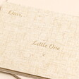 Dear Little One Baby Letters Keepsake Journal | Lisa Angel